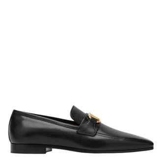 Valentino Garavani Vlogo Signature Loafer - - Shoes - Herren - Schwarzk - 41 1/2 EU