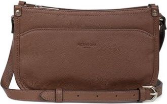 Pellet Sac port&eacute; travers - Compatible t&eacute;l&eacute;phone portable - Pour Femme - Collection Confort - Cognac