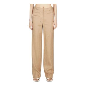 Rejina Pyo Aletta Hose - - Trousers - Damen - Beige - L