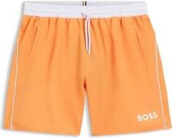BOSS Hommes Starfish Short de Bain &agrave; s&eacute;chage Rapide et Logo imprim&eacute;