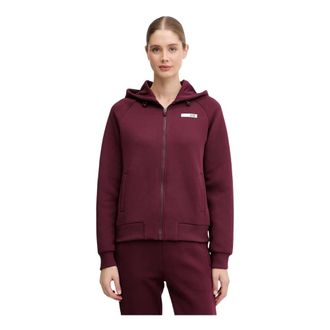 Emporio Armani 7W000675 Sweat &agrave; capuche zipp&eacute; - Femme - Sweatshirts et sweats &agrave; capuche - Rouge - Taille: 36 FR