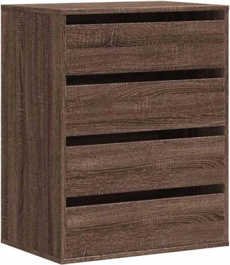 vidaXL Kommode Braun Eichen-Optik 60x41x76 cm Holzwerkstoff - Vidaxl