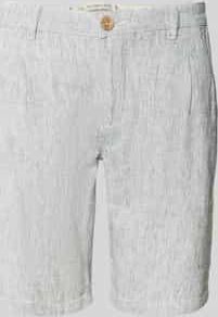 Colours & Sons Regular Fit Leinenshorts mit Ges&auml;&szlig;taschen