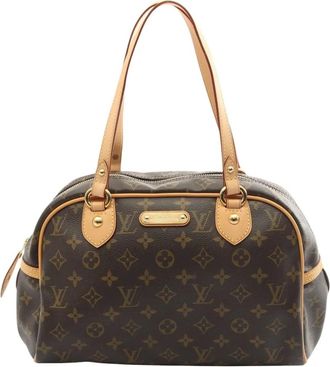 Louis Vuitton 2009 Monogram Montorgueil PM handbag - Braun