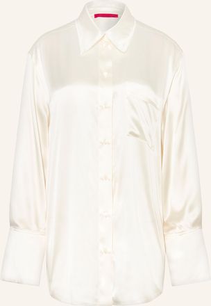 Max & Co. Max & Co. Hemdbluse Mcoangri Aus Seide weiss