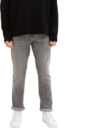 Tom Tailor Herren Josh Regular Slim Jeans, 10218 - Used Light Stone Grey Denim, 36/32