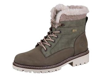 Remonte Bottes &agrave; lacets D0B81 pour femme, Vert 54, 39 EU