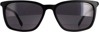 HUGO BOSS Rectangle Mens Matte Black Grey Grey Polaris Boss 0959 / S / IT