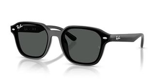 Ray-Ban Rb4458d, Lunettes de Soleil Mixte, Noir/Gris fonc&eacute;, 65 mm