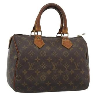 Louis Vuitton Sac &agrave; main en toile Monogram Pre-owned - Femme - Pre-owned - Brun - Taille: ONE Size