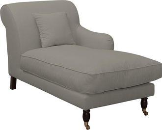 Maison Belfort home24 XXL-Sessel Tranum Webstoff Grau/Matt Sandgrau Webstoff 83 x 91 x 148cm