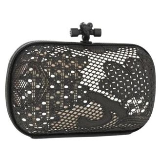 Bottega Veneta Pre-owned Metal Pouch - - Pre-owned - Damen - Grau - ONE SIZE