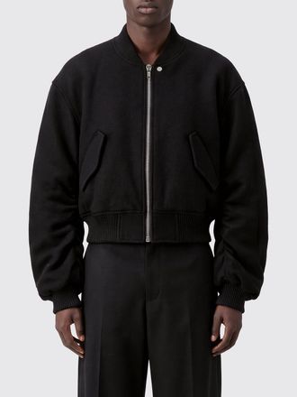 Rick Owens Oversized gepolsterte Bomberjacke von aus Schurwolle mit geripptem Stehkragen
