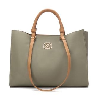 Xti Sac &agrave; bandouli&egrave;re Femme Khaki - Design moderne et pratique - Id&eacute;al pour chaque occasion - Mod&egrave;le 18454402