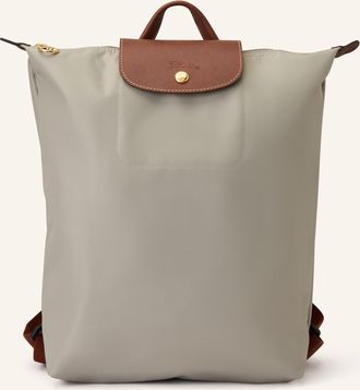 Longchamp Rucksack Le Pliage Medium grau
