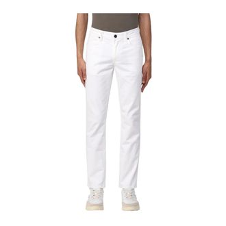Re-hash Skinny Hosen - - Trousers - Herren - Wei&szlig; - W35