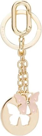Furla Femme, Accessoires, Jaune, Taille: ONE Size Crystal Keyring Butterfly