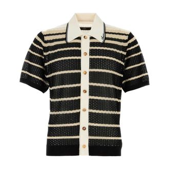 Amiri Homme, Tops, Multicolore, Taille: M Chemise Boutonn&eacute;e &agrave; Rayures