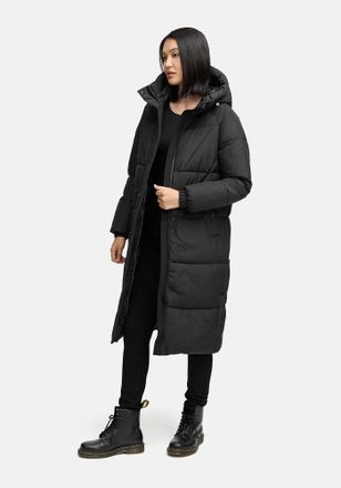 Marikoo Winterjacke MARIKOO Yaskaa, Damen, Gr. XL, schwarz, Obermaterial: 100% Polyester. Futter: 100% Polyester. Wattierung: 100% Polyester. &Auml;rmelfutter: 100
