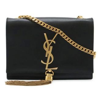 Saint Laurent Pre-owned Cuir sacs-ports-paule - Femme - Pre-owned - Noir - Taille: ONE Size