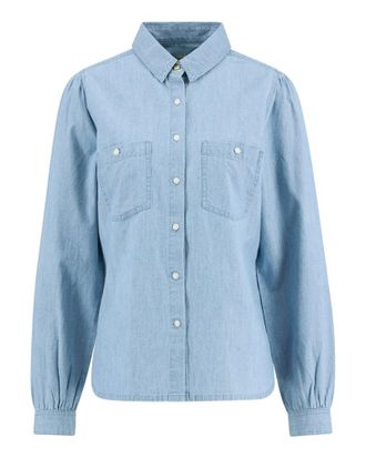Barbour Damen-Jeanshemd Zaria aus einem softem Baumwollchambray in