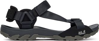 Jack Wolfskin Sandalen Jack Wolfskin Ridge A65589 Schwarz