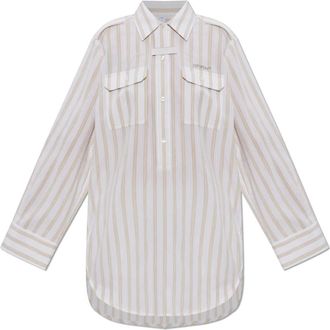 Off-white Femme, Robes, Blanc, Taille: 42 FR Robe style chemise