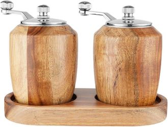 Generic 2 St&uuml;ck Manuelle Pfefferm&uuml;hlen Keramik-mahlkernen, Handkurbel-salzm&uuml;hlen, Pfeffer-mahlwerkzeug F&uuml;r Verschiedene Gew&uuml;rze