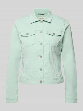 Tom Tailor Regular Fit Jeansjacke aus Baumwoll-Mix
