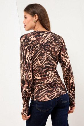 Lipsy Rundhalspullover Lipsy Strickpullover mit Bogenkante, Regular (1-tlg)