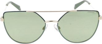 Polaroid Femme, Accessoires, Vert, Taille: 58 MM PLD 6057/S Lunettes de soleil