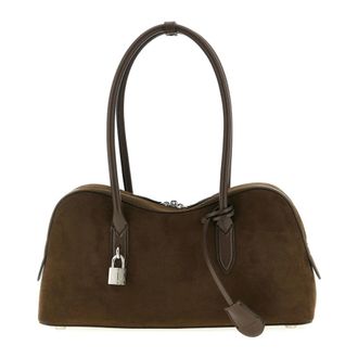 Stella McCartney Ryder Umh&auml;ngetasche aus Wildlederimitat - - Bags - Damen - Braun - ONE SIZE