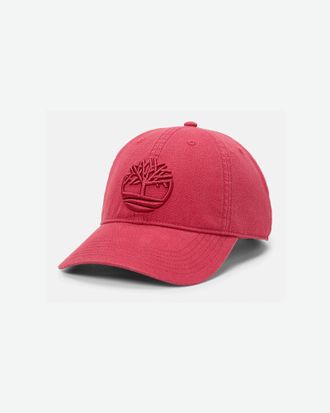 Timberland Soundview Baseballcap mit Stickerei in Rot, Herren, Rot