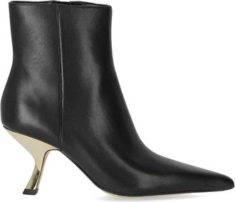 Michael Kors Stiefel - Luna Black Heeled Ankle Boot - Gr. 38 (EU) - in Schwarz - für Damen