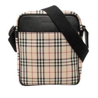 Burberry Sac bandouli&egrave;re Pre-owned en toile - Femme - Pre-owned - Beige - Taille: ONE Size