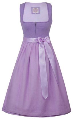 Marjo Trachtenkleid Midi-Dirndl Hofstetten in Flieder von MarJo