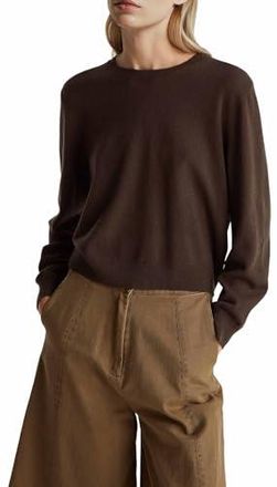 Benetton Maglia G/C M/L 1002d10bg Sweater, Marron, XS Femme