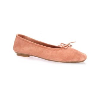 Reqins Ballerines cuir velours vieux