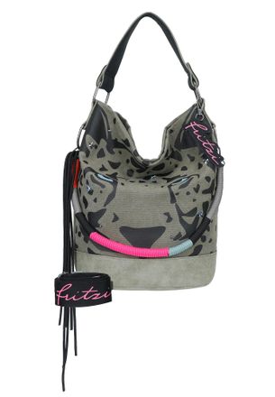 Fritzi Aus Preu&szlig;en Tasche Izzy07 Olga Limited Canvas Panther Spotty