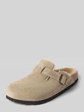 Birkenstock Hausschuhe aus echtem Leder Modell Boston