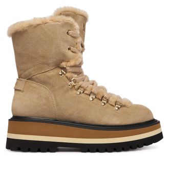 Bogner Schnürschuhe Bogner Saas Fee 1 B 22544163 Beige