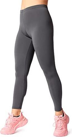 Merry Style Leggings pour Femme Chauds épais pour Femme, Pantalon Super Chauds MS10-433 (Graphite, L)