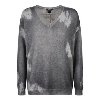 Avant Toi Damen, Strickwaren, Grau, SGr&ouml;&szlig;e