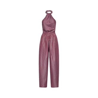 Andamane Femme, Combinaisons et Ensembles, Rouge, Taille: 36 FR Amber Backless Jumpsuit