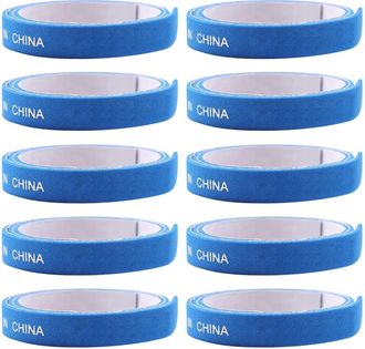 Generico Kantenband f&uuml;r Tischtennisschl&auml;ger, seitlicher Schutz f&uuml;r Schl&auml;ger, 10 St&uuml;ck, D&auml;mpfungsstreifen, Sportzubeh&ouml;r f&uuml;r Training, Wettbewerb, Freizeitspiele