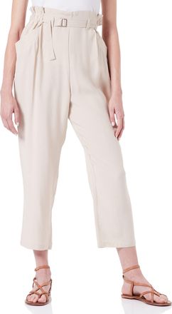 Sisley Sisley Damen Trousers 4b5flf015 Pants, Cream 38u, 40 EU