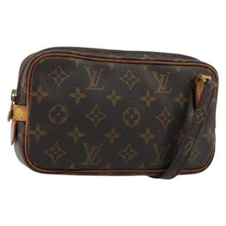Louis Vuitton Pre-owned Marly Bandouliere Umh&auml;ngetasche - - Pre-owned - Damen - Braun - ONE SIZE
