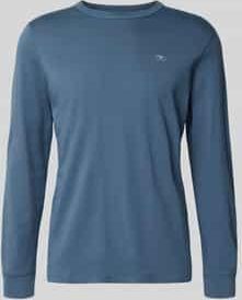 Tom Tailor Regular Fit Langarmshirt aus reiner Baumwolle