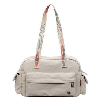 Generic Sacs de rangement tendance en nylon de grande capacit&eacute;, sacs &agrave; main d&eacute;contract&eacute;s avec poign&eacute;e sur le dessus, pour femmes, filles, travail, shopping, v