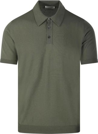Roberto Collina Homme, Tops, Vert, Taille: XL Polo